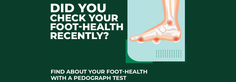 Now get your foot health checked easily with a pedograph test at Apex ...